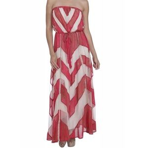 Arden B | Dresses | Nwt Arden B Chevron Maxi Dress Xs | Poshmark